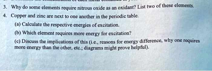 why do some elements require nitrous oxide as an oxidant list two of ...