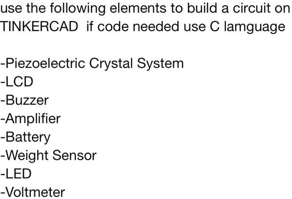 build a footstep power generation on tinkercad using the c lnguage if ...