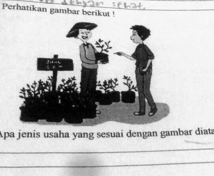 SOLVED: . Perhatikan gambar berikut! - Apa jenis usaha yang sesuai ... SOLVED: . Perhatikan gambar berikut! - Apa jenis usaha yang sesuai ...