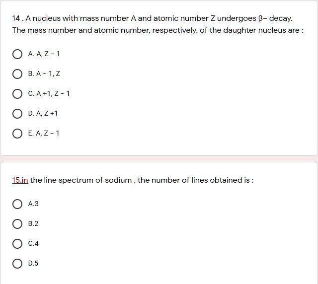SOLVED: A nucleus with mass number A and atomic number Z undergoes p ...
