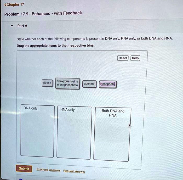 SOLVED: Chapter 17 Problem 17.9 - Enhanced with Feedback Part A State whether each of the ...