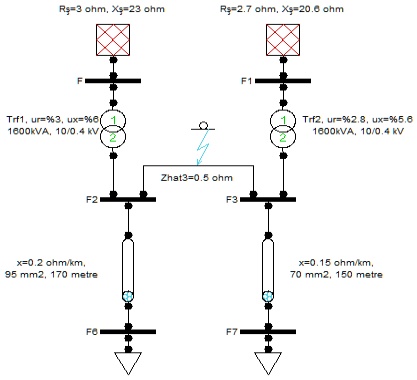 SOLVED: In the system given below, there are 3 phases in the middle of ...