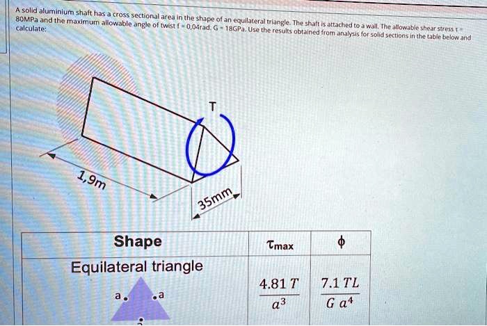 SOLVED: From the given diagram and information, calculate: 1. Largest ...