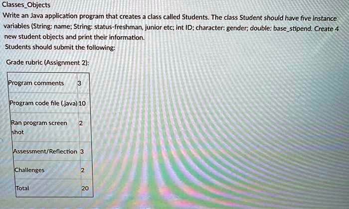 Solved Classes Objects Write An Java Application Program That Creates 1381