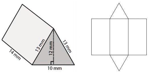 SOLVED: 'Use the net as an aid to compute the surface area of the ...