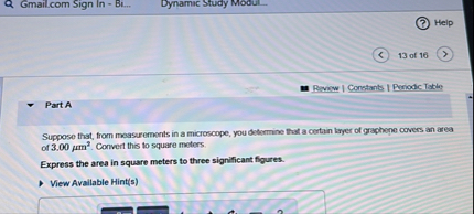 SOLVED: Q Gmailcom Sign In - Bi... Dynamic Study Modul. Help 13 of 16 ...