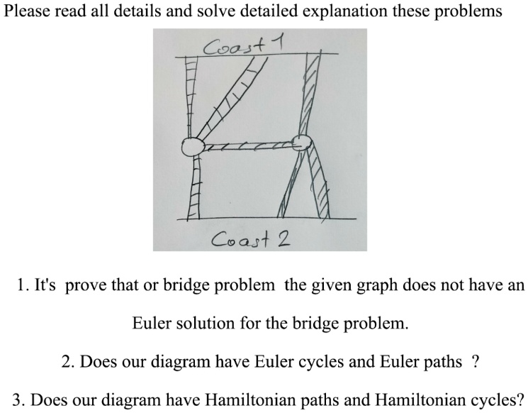 SOLVED: Please read all details and solve the detailed explanation of these problems: 1. It is ...
