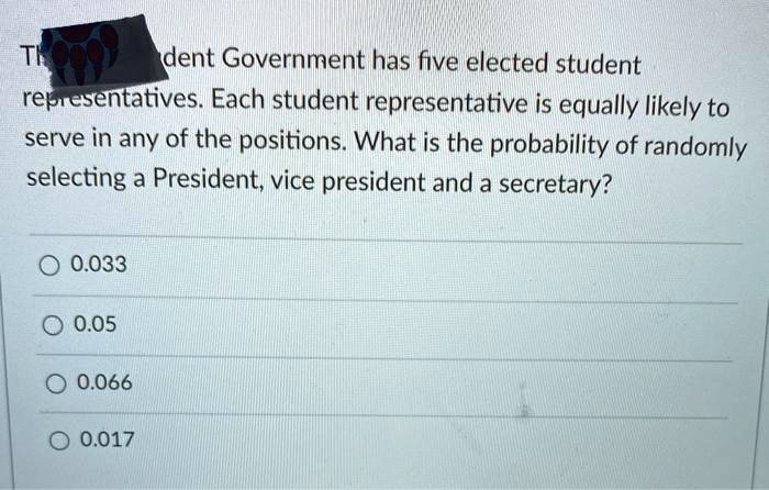 dent government has five elected student representatives each student ...