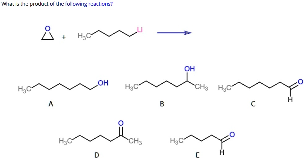SOLVED: What is the product of the following reactions? H3C- OH OH H3C H3C" CH3 H3C B H3C" CH3 H3C