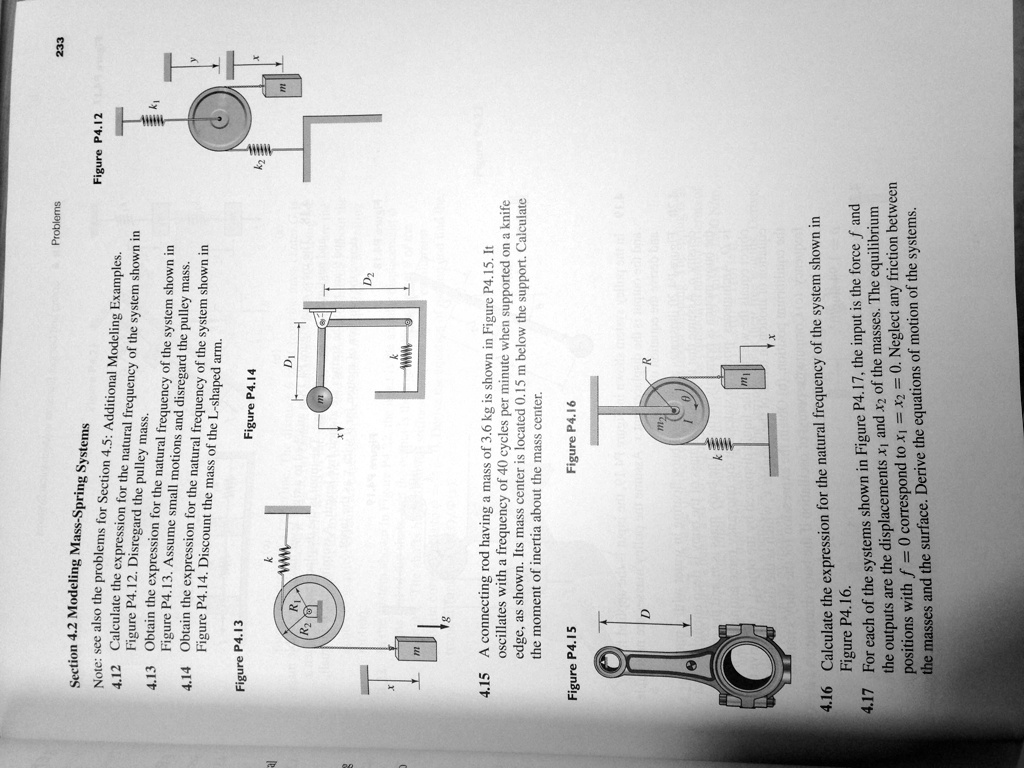 SOLVED: please help me answer question 4.14 233 Figure P4.12 Problems ... SOLVED: please help me answer question 4.14 233 Figure P4.12 Problems ...
