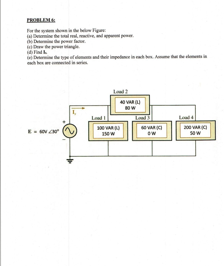 SOLVED: PROBLEM 6: For the system shown in the below Figure: (a ...