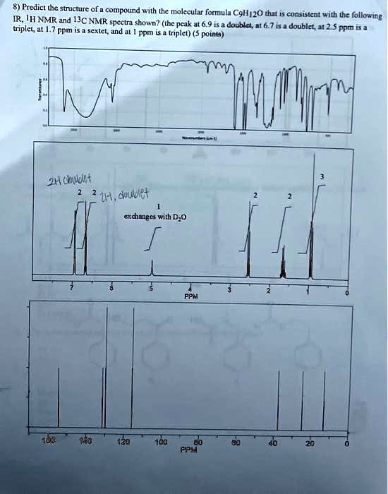 8 predict the structure of a compound with the molecular formula c9h20 ...