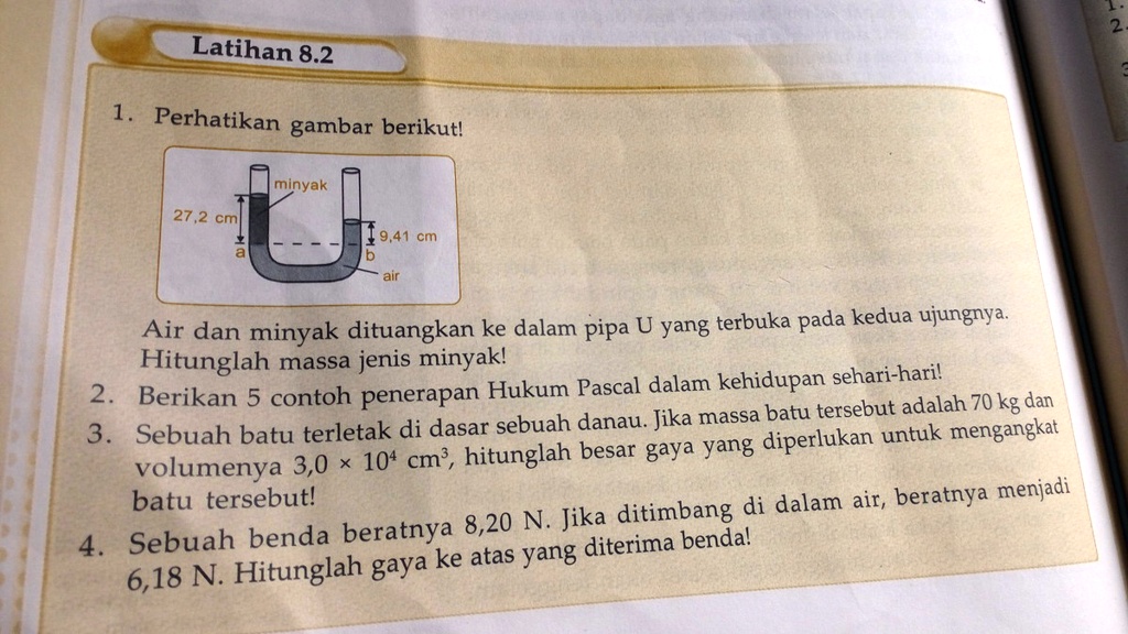 SOLVED: ada yang bisa jawab soal nomor 1? Latihan 8.2 Perhatikan gambar ... SOLVED: ada yang bisa jawab soal nomor 1? Latihan 8.2 Perhatikan gambar ...