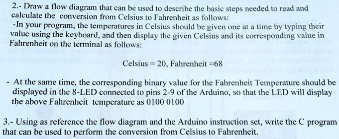SOLVED: Can someone help me figure out the code for this in C? Using the Arduino Uno board.