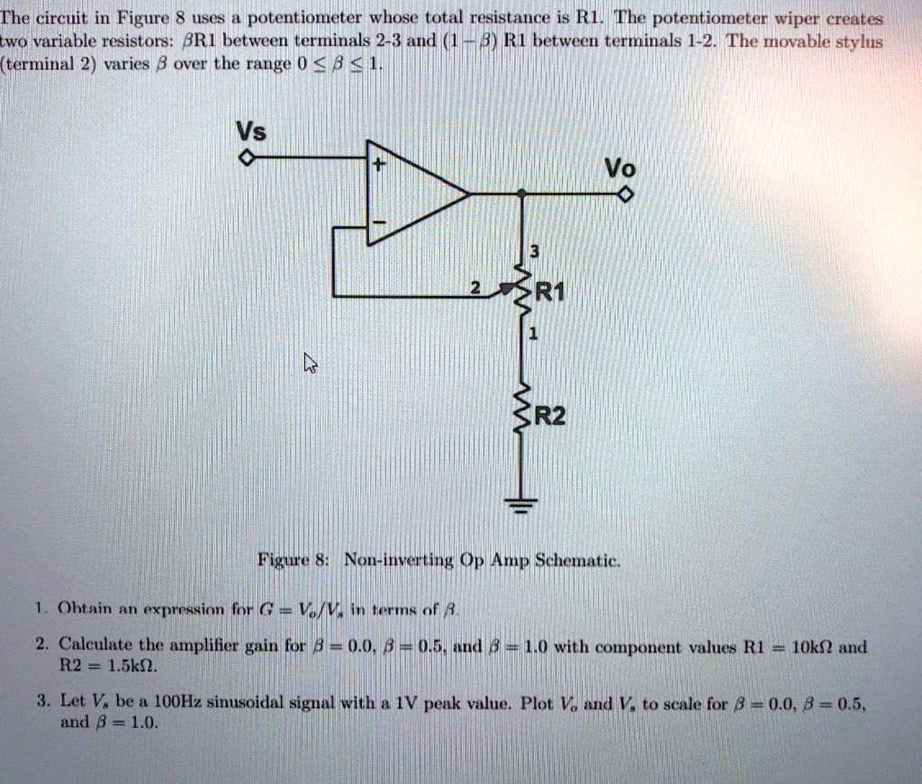 The circuit in Figure 8 uses a potentiometer whose total...