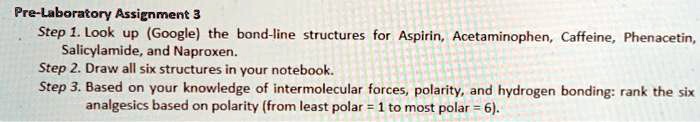 SOLVED: Pre-Laboratory Assignment 3 Step Look (Google) the bond -line ...