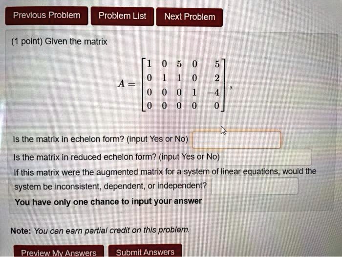 Previous problem problem list next problem point given the...