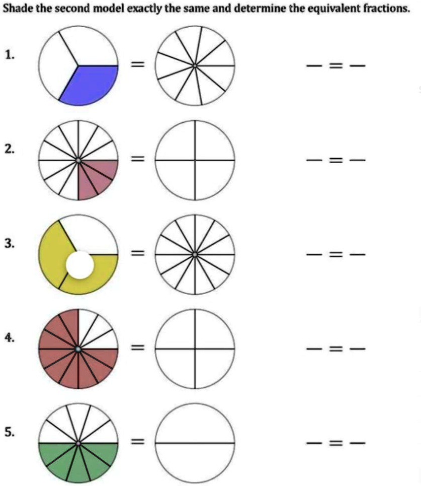 SOLVED: Please solve the equation = for all questions. And please shade ...