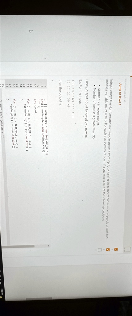 SOLVED: I'm sorry, but the text provided is too disorganized and contains too many errors for me ...