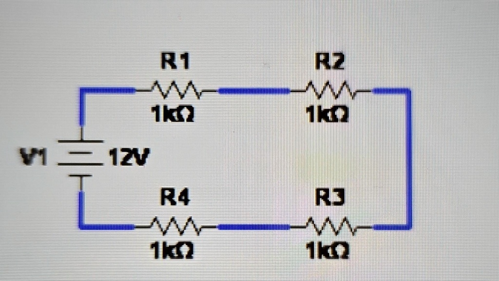 SOLVED: In a voltage divider circuit, as shown here, the individual ...