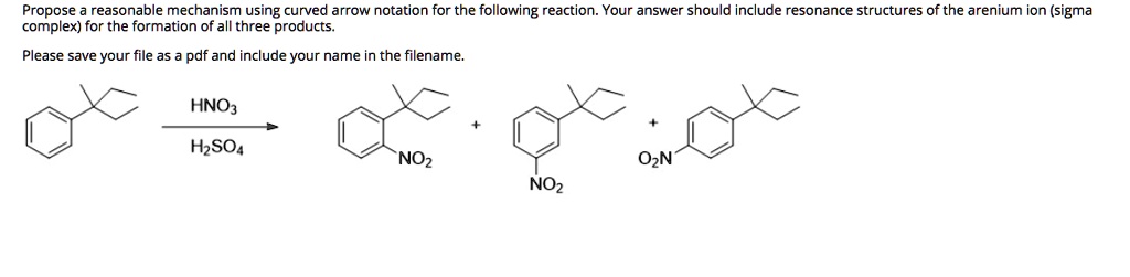 Propose a reasonable mechanism using curved arrow notation for the ...