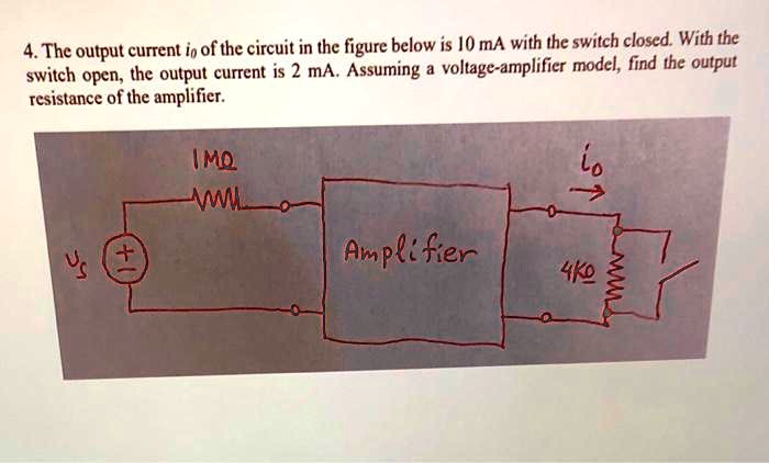 SOLVED: The output current io of the circuit in the figure below is IO ... SOLVED: The output current io of the circuit in the figure below is IO ...