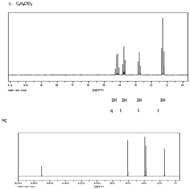 SOLVED: Draw the structure and assign hydrogens in the structure to the ...