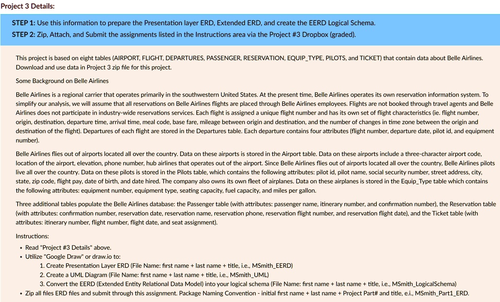 SOLVED: Texts: Convert the EERD (Extended Entity Relational Data Model ...