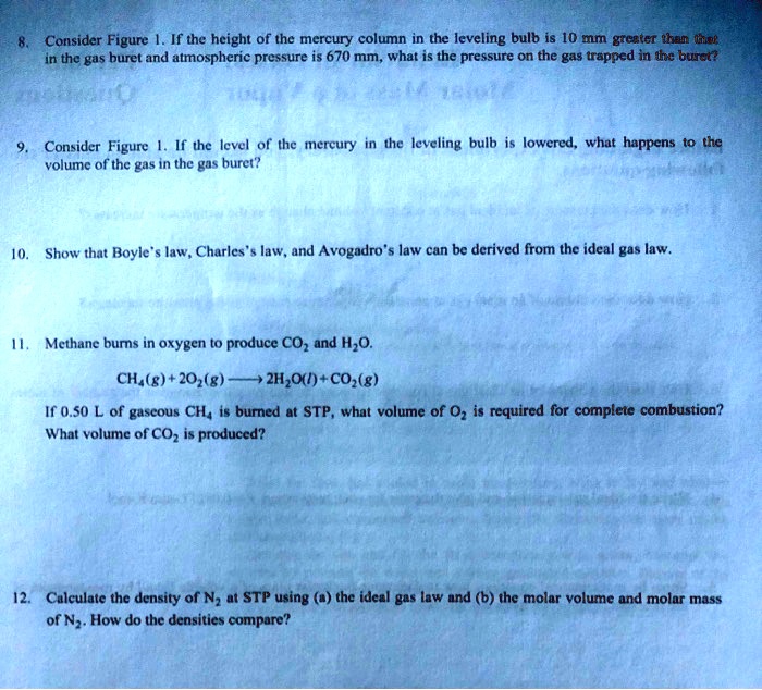 SOLVED: Consider Figure If the hcight of the mercury column in the ...