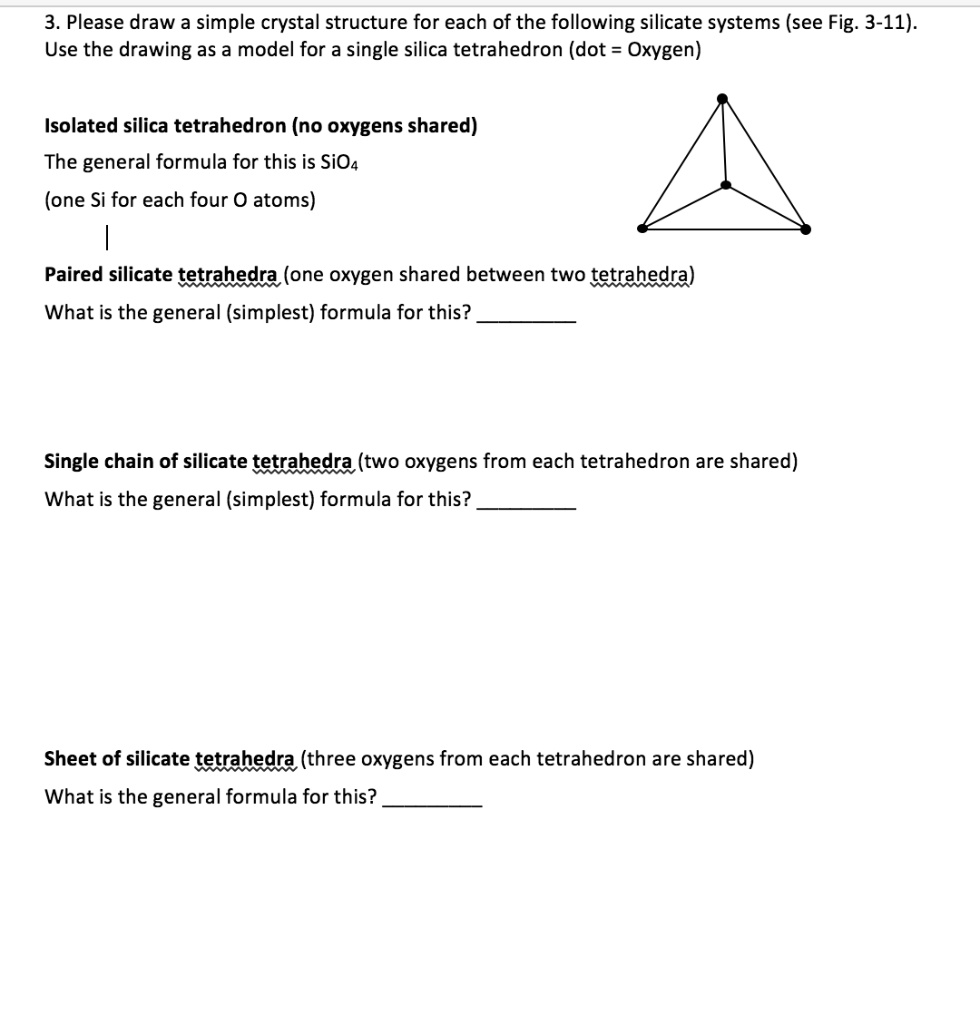 SOLVED: 3. Please draw a simple crystal structure for each of the ...