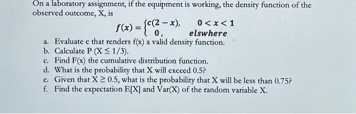 SOLVED: On the laboratory assignment, if the equipment is working, the ...