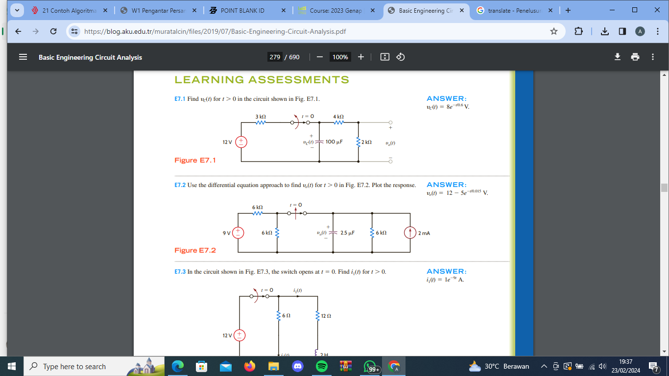 SOLVED: 21 Contoh Algoritma W1 Pengantar Persar POINT BLANK ID Course ...