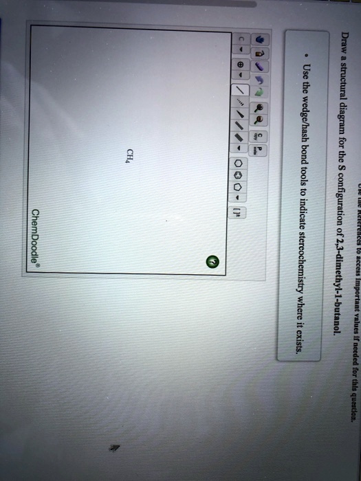 SOLVED: Draw a Use the L wedge/hash diagram - bond for the tools ...