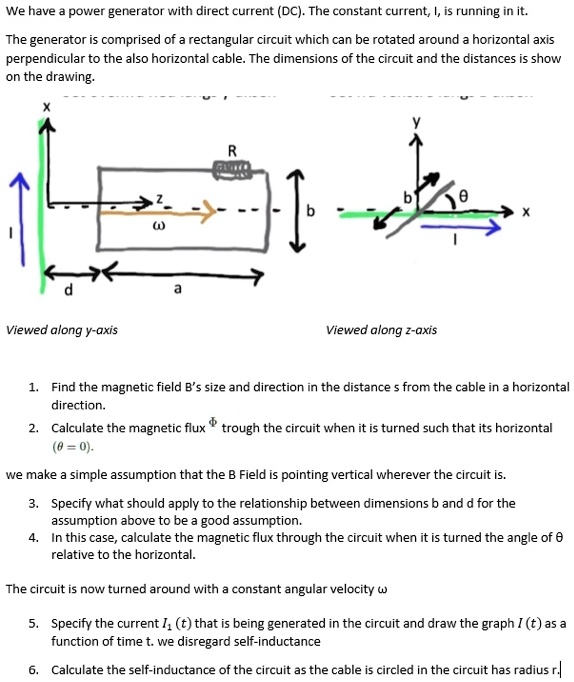 We have a power generator with direct current (DC). The...