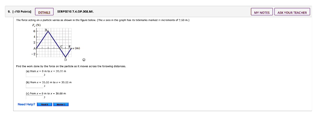 SOLVED: DETAILS SERP5E107.4.0P.008.MI MY NOTES ASK YOUR TEACHER The ... SOLVED: DETAILS SERP5E107.4.0P.008.MI MY NOTES ASK YOUR TEACHER The ...
