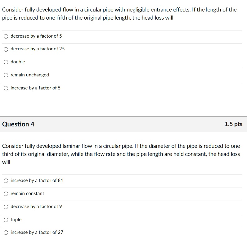 SOLVED: Consider fully developed flow in a circular pipe with ...