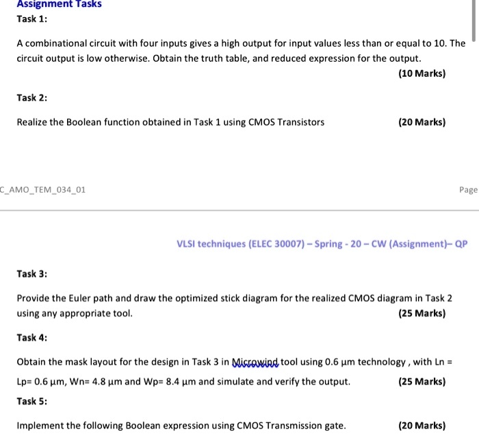 Solved Assignment Tasks Task 1 A Combinational Circuit With Four Inputs Gives A High Output