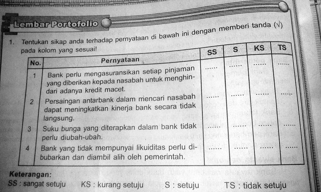 SOLVED: Soal IPS. Mohon dijawab dari nomor 1-4 dengan menggunakan tanda ...