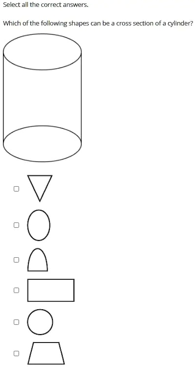 SOLVED: Select all the correct answers Which ofthe following shapes can ...