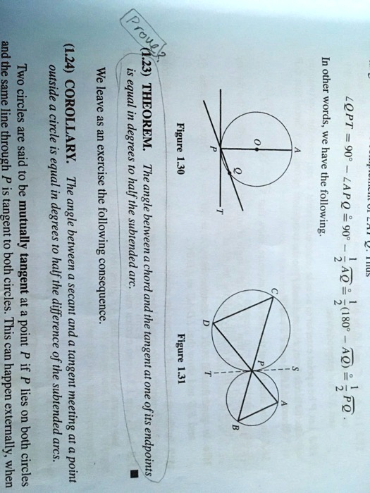 SOLVED:(1.24) 6 and the thwro cicc) outside circles Wegsalto line a ...