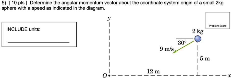 Determine the angular momentum vector about the coordinate system ...