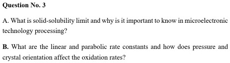 SOLVED: A. What is the solid solubility limit and why is it important ...