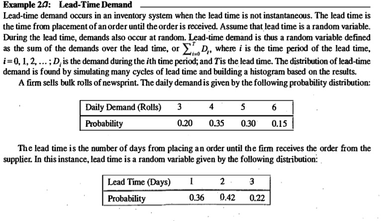 example 20 lead time demand lead time demand occurs in an inventory ...
