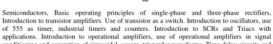 Semiconductors, Basic operating principles of single-phase and three ...