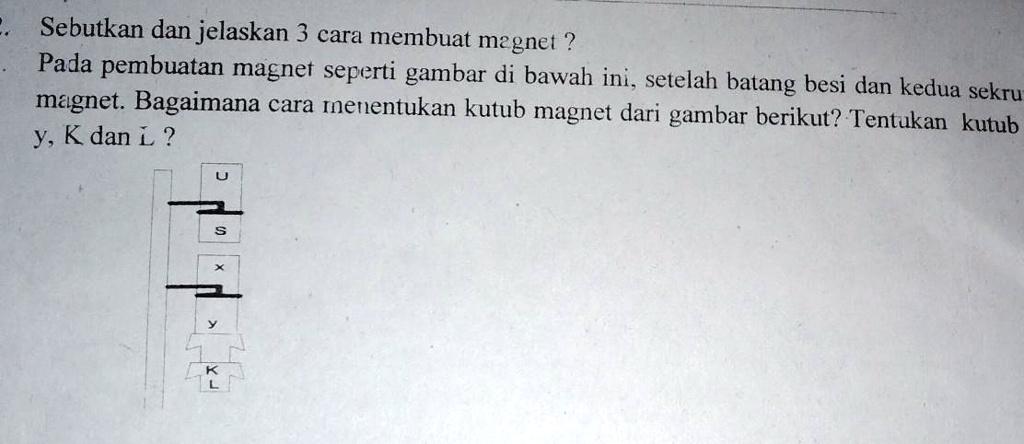 SOLVED: bantuin plisss pliss Sebutkan dan jelaskan 3 cara membuat ... SOLVED: bantuin plisss pliss Sebutkan dan jelaskan 3 cara membuat ...