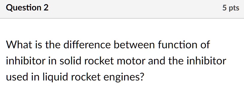 SOLVED: PLEASE ANSWER ASAP! Question 2 5 pts What is the difference ...
