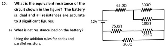 20. What is the equivalent resistance of the circuit shown in the ...