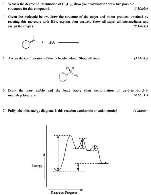 Solved What The Degree Of Unsaturation Of Chzo Show Your Calculation