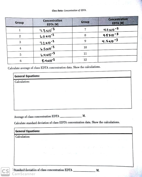 Nalee CanarntmnConcentration EDTA (M)Concentration ED… - SolvedLib