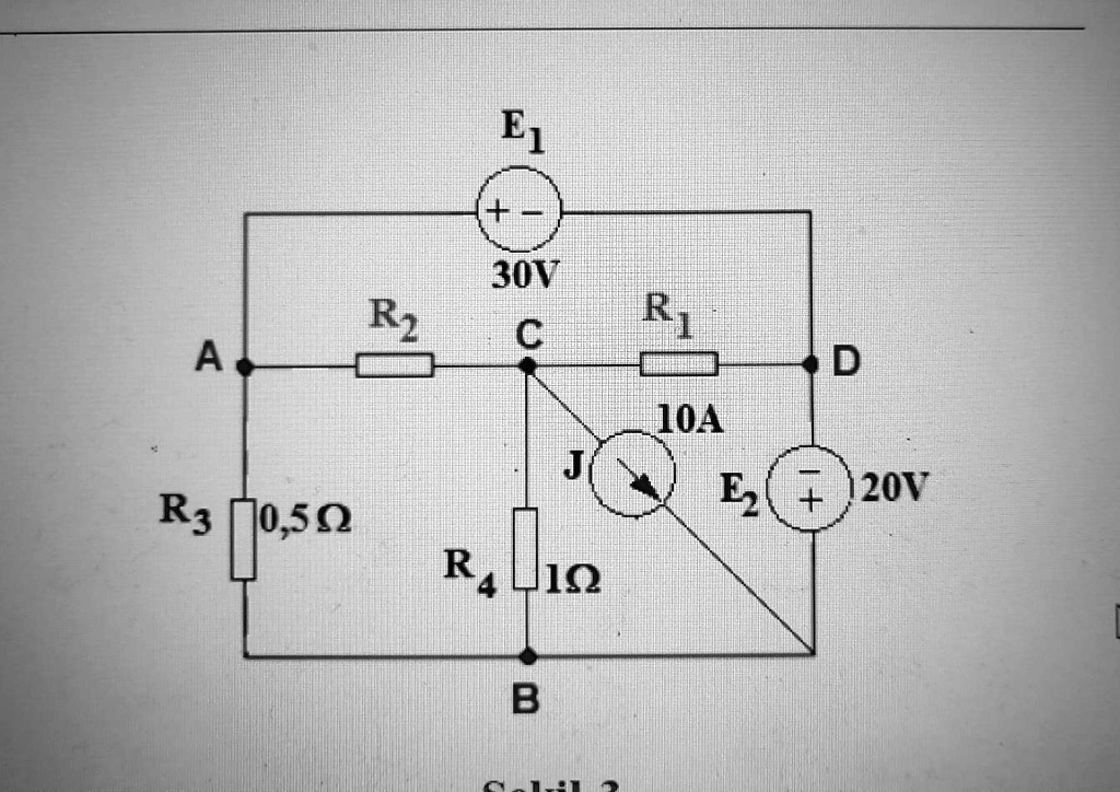SOLVED: In the circuit given in Figure 3, a) Obtain the step-by-step circuit equation with the ...